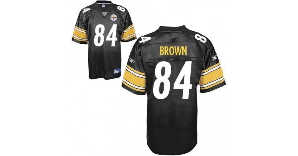Pittsburgh Steelers Antonio Brown 84 Stitched Jersey On Field Men's ...